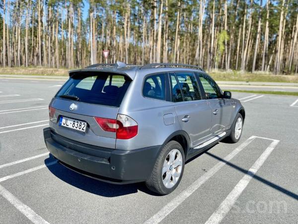 Pelēks BMW X3 2005 Rīga, ar dzinēja tilpumu 3.00 L un nobraukumu 310 tūkst. km par 35900 €, foto 2 vietnē AUTOMOTO.COM.LV