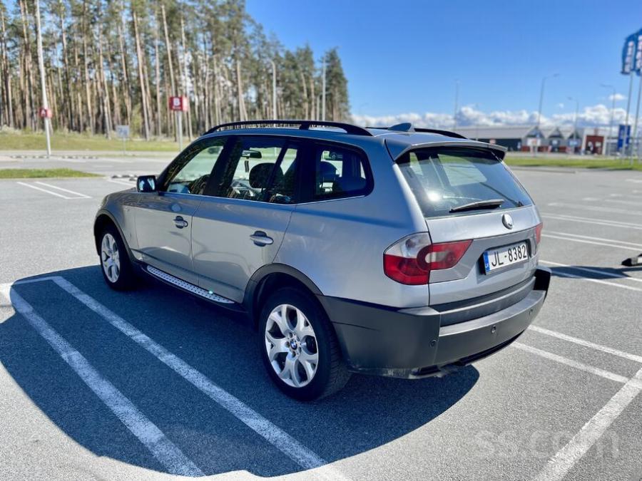 Pelēks BMW X3 2005 Rīga, ar dzinēja tilpumu 3.00 L un nobraukumu 310 tūkst. km par 35900 €, foto 3 vietnē AUTOMOTO.COM.LV