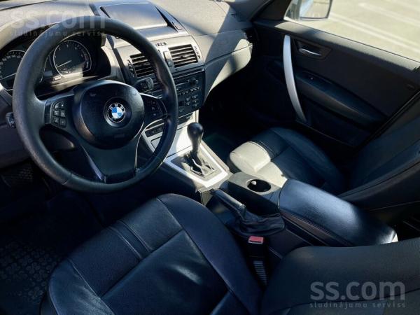 Pelēks BMW X3 2005 Rīga, ar dzinēja tilpumu 3.00 L un nobraukumu 310 tūkst. km par 35900 €, foto 6 vietnē AUTOMOTO.COM.LV