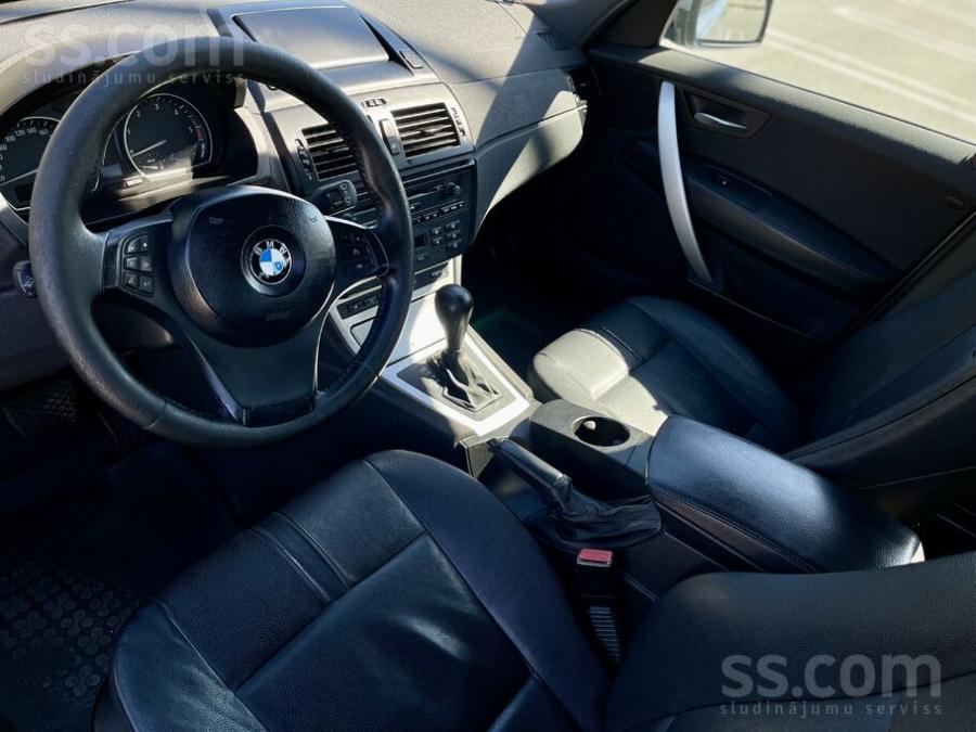 Pelēks BMW X3 2005 Rīga, ar dzinēja tilpumu 3.00 L un nobraukumu 310 tūkst. km par 35900 €, foto 6 vietnē AUTOMOTO.COM.LV