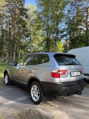 Pelēks BMW X3 2005 Ogre, ar dzinēja tilpumu 3.00 L un nobraukumu 0 tūkst. km par 3850 €, foto 2 vietnē AUTOMOTO.COM.LV