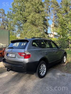 Pelēks BMW X3 2005 Ogre, ar dzinēja tilpumu 3.00 L un nobraukumu 0 tūkst. km par 3850 €, foto 4 vietnē AUTOMOTO.COM.LV