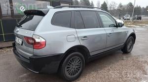 Grey BMW X3 2005 in Riga, with an engine capacity of 2.00 L and mileage of 351 thousand km for 3800 €, photo 2 on AUTOMOTO.COM.LV