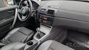 Grey BMW X3 2005 in Riga, with an engine capacity of 2.00 L and mileage of 351 thousand km for 3800 €, photo 12 on AUTOMOTO.COM.LV