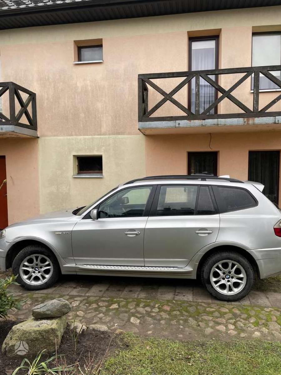 Grey BMW X3 2005 in Alytus, with an engine capacity of 2.00 L and mileage of 530 thousand km for 3000 €, photo 3 on AUTOMOTO.COM.LV