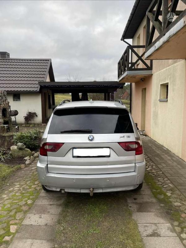Grey BMW X3 2005 in Alytus, with an engine capacity of 2.00 L and mileage of 530 thousand km for 3000 €, photo 4 on AUTOMOTO.COM.LV