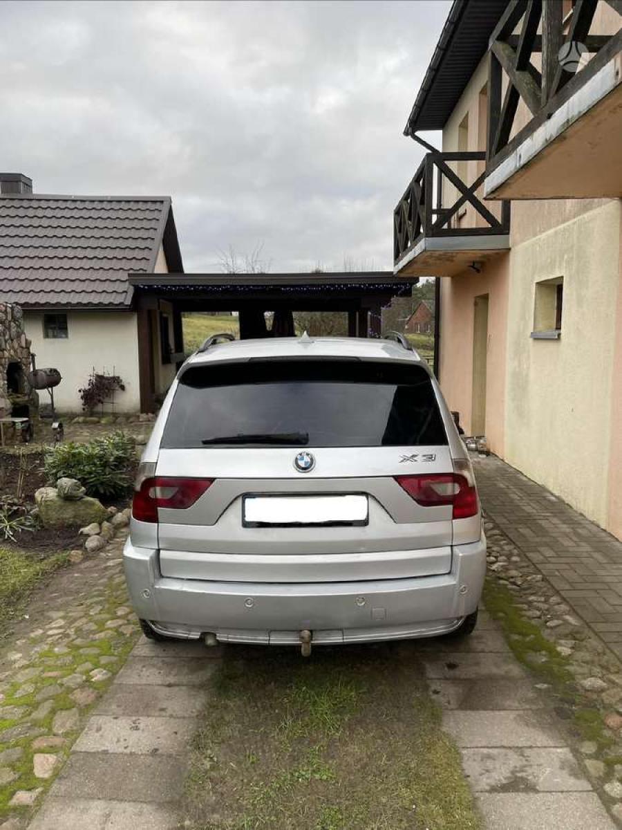 Grey BMW X3 2005 in Alytus, with an engine capacity of 2.00 L and mileage of 530 thousand km for 3000 €, photo 4 on AUTOMOTO.COM.LV
