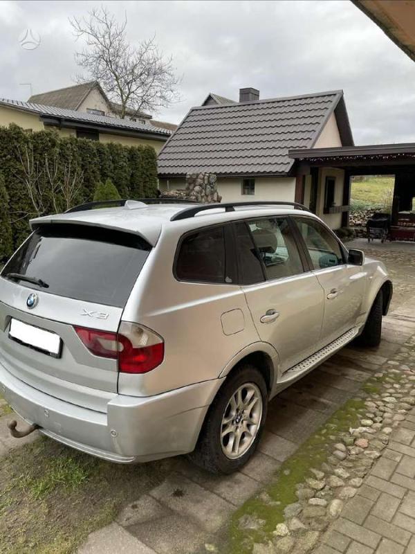 Grey BMW X3 2005 in Alytus, with an engine capacity of 2.00 L and mileage of 530 thousand km for 3000 €, photo 5 on AUTOMOTO.COM.LV