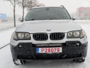 Grey BMW X3 2005 in Siauliai, with an engine capacity of 3.00 L and mileage of 328 thousand km for 2700 €, photo 9 on AUTOMOTO.COM.LV
