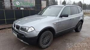 Pelēks BMW X3 2005 Rīga, ar dzinēja tilpumu 2.00 L un nobraukumu 351 tūkst. km par 3800 €, foto  vietnē AUTOMOTO.COM.LV