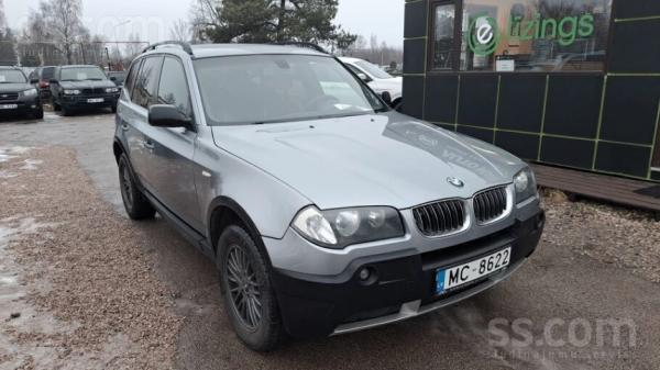 Pelēks BMW X3 2005 Rīga, ar dzinēja tilpumu 2.00 L un nobraukumu 351 tūkst. km par 3800 €, foto 3 vietnē AUTOMOTO.COM.LV