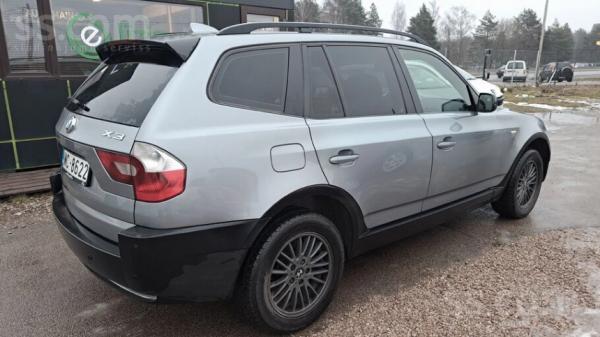 Grey BMW X3 2005 in Riga, with an engine capacity of 2.00 L and mileage of 351 thousand km for 3800 €, photo 2 on AUTOMOTO.COM.LV