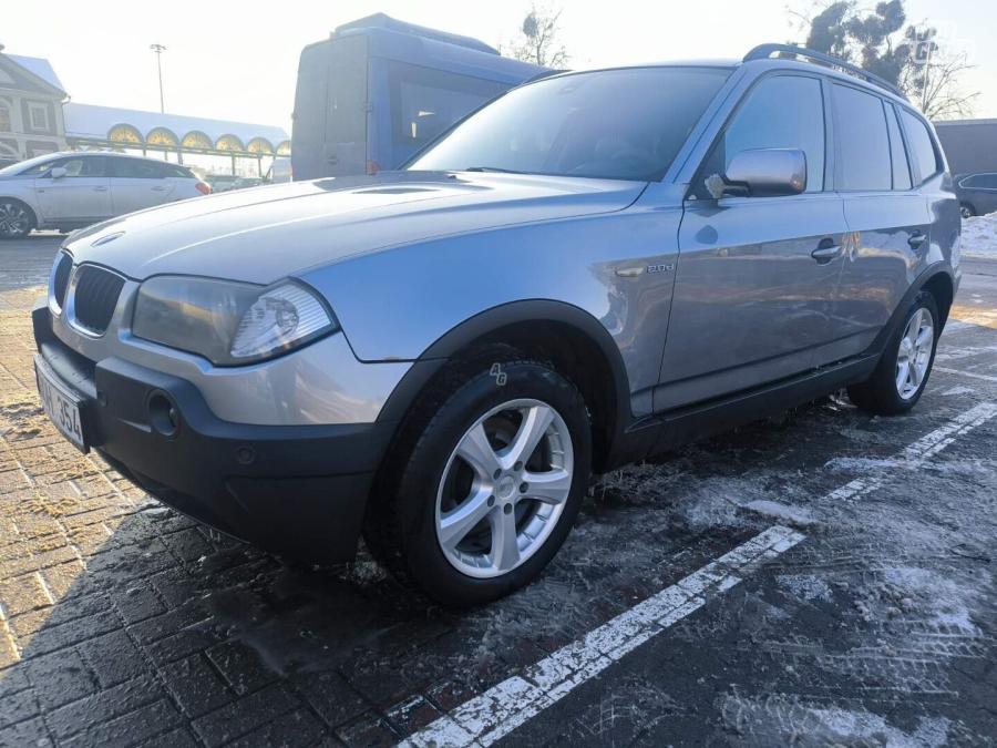 Grey BMW X3 2005 in Kaunas, with an engine capacity of 2.00 L and mileage of 325 thousand km for 2250 €, photo 1 on AUTOMOTO.COM.LV
