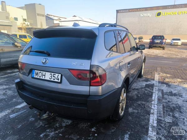 Grey BMW X3 2005 in Kaunas, with an engine capacity of 2.00 L and mileage of 325 thousand km for 2250 €, photo 2 on AUTOMOTO.COM.LV