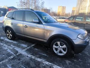 Grey BMW X3 2005 in Kaunas, with an engine capacity of 2.00 L and mileage of 325 thousand km for 2250 €, photo 3 on AUTOMOTO.COM.LV
