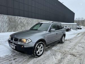 Grey BMW X3 2005 in Klaipeda, with an engine capacity of 2.00 L and mileage of 367 thousand km for 2450 €, photo  on AUTOMOTO.COM.LV