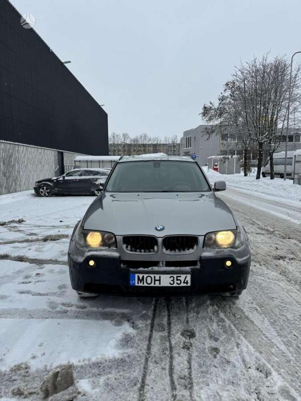 Pelēks BMW X3 2005 Klaipėda, ar dzinēja tilpumu 2.00 L un nobraukumu 367 tūkst. km par 2450 €, foto 2 vietnē AUTOMOTO.COM.LV
