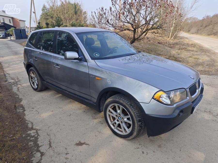 Grey BMW X3 2005 in Vilnius, with an engine capacity of 3.00 L and mileage of 290 thousand km for 2700 €, photo 1 on AUTOMOTO.COM.LV