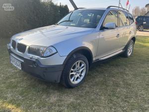 Pelēks BMW X3 2005 Vilkaviškis, ar dzinēja tilpumu 2.00 L un nobraukumu 279 tūkst. km par 3500 €, foto  vietnē AUTOMOTO.COM.LV