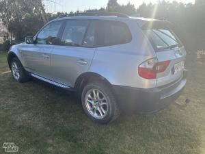 Pelēks BMW X3 2005 Vilkaviškis, ar dzinēja tilpumu 2.00 L un nobraukumu 279 tūkst. km par 3500 €, foto 2 vietnē AUTOMOTO.COM.LV