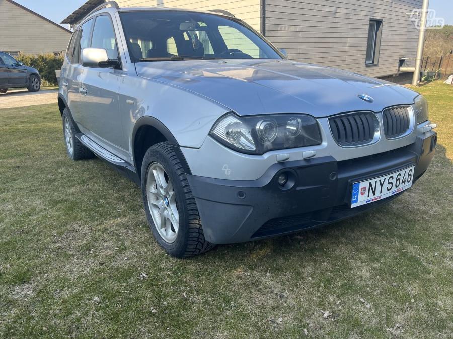 Pelēks BMW X3 2005 Vilkaviškis, ar dzinēja tilpumu 2.00 L un nobraukumu 279 tūkst. km par 3500 €, foto 3 vietnē AUTOMOTO.COM.LV