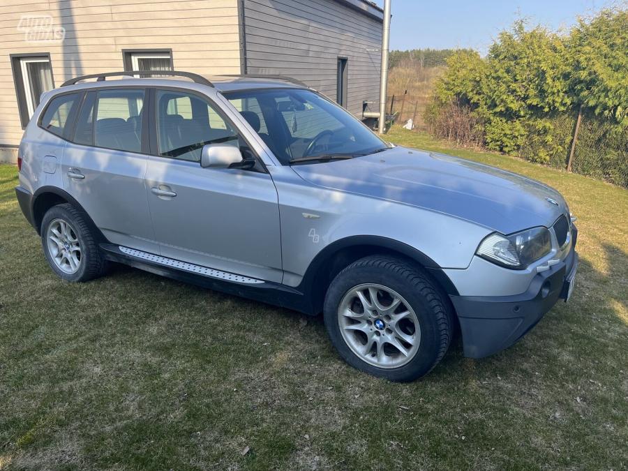 Pelēks BMW X3 2005 Vilkaviškis, ar dzinēja tilpumu 2.00 L un nobraukumu 279 tūkst. km par 3500 €, foto 4 vietnē AUTOMOTO.COM.LV