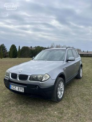 Grey BMW X3 2005 in Siauliai, with an engine capacity of 2.00 L and mileage of 360 thousand km for 2850 €, photo  on AUTOMOTO.COM.LV