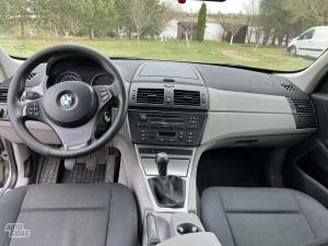 Grey BMW X3 2005 in Siauliai, with an engine capacity of 2.00 L and mileage of 360 thousand km for 2850 €, photo 6 on AUTOMOTO.COM.LV