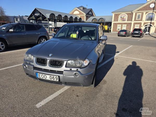Pelēks BMW X3 2005 Kauņa, ar dzinēja tilpumu 3.00 L un nobraukumu 324 tūkst. km par 3500 €, foto 1 vietnē AUTOMOTO.COM.LV