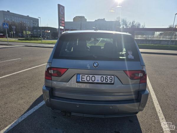 Pelēks BMW X3 2005 Kauņa, ar dzinēja tilpumu 3.00 L un nobraukumu 324 tūkst. km par 3500 €, foto 7 vietnē AUTOMOTO.COM.LV