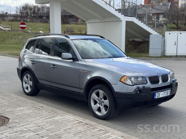 Pelēks BMW X3 2005 Rēzekne, ar dzinēja tilpumu 3.00 L un nobraukumu 270 tūkst. km par 4500 €, foto 3 vietnē AUTOMOTO.COM.LV