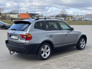 Pelēks BMW X3 2005 Rēzekne, ar dzinēja tilpumu 3.00 L un nobraukumu 270 tūkst. km par 4500 €, foto 7 vietnē AUTOMOTO.COM.LV