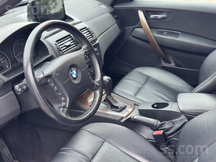 Pelēks BMW X3 2005 Rēzekne, ar dzinēja tilpumu 3.00 L un nobraukumu 270 tūkst. km par 4500 €, foto 8 vietnē AUTOMOTO.COM.LV