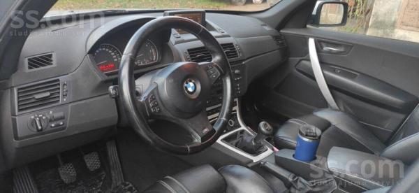 Grey BMW X3 2005 in Gulbene, with an engine capacity of 2.00 L and mileage of 476 thousand km for 2000 €, photo 4 on AUTOMOTO.COM.LV