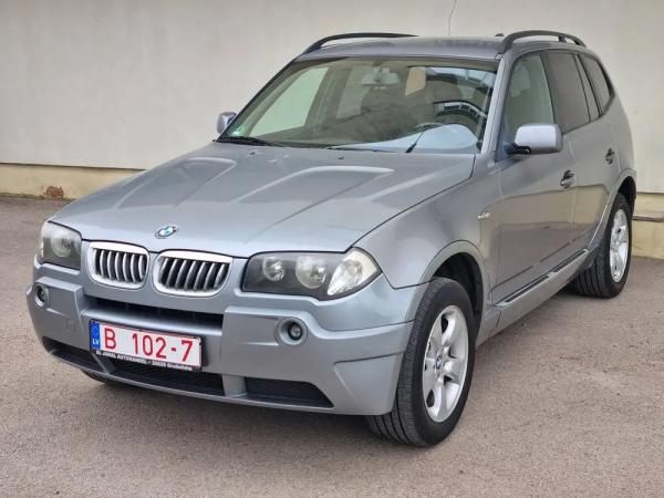 Grey BMW X3 2005 in Ogre, with an engine capacity of 2.00 L and mileage of 253 thousand km for 3750 €, photo 1 on AUTOMOTO.COM.LV