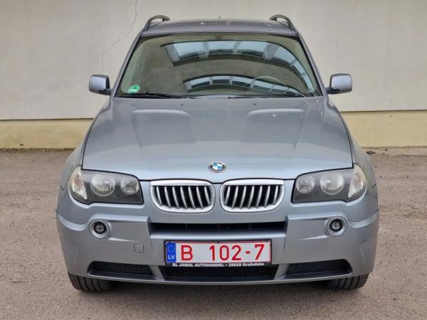 Grey BMW X3 2005 in Ogre, with an engine capacity of 2.00 L and mileage of 253 thousand km for 3750 €, photo 2 on AUTOMOTO.COM.LV
