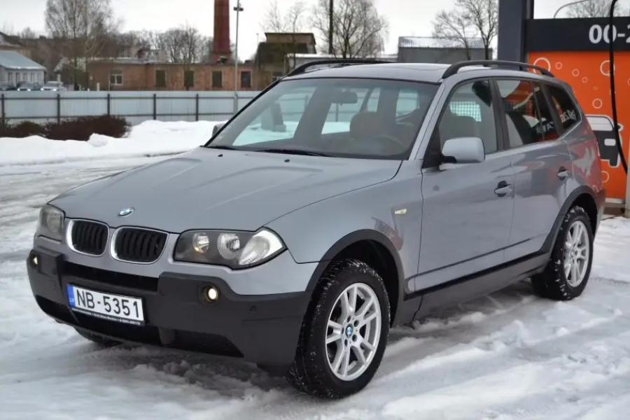 Pelēks BMW X3 2005 Jēkabpils, ar dzinēja tilpumu 2.00 L un nobraukumu 265 tūkst. km par 5950 €, foto 4 vietnē AUTOMOTO.COM.LV