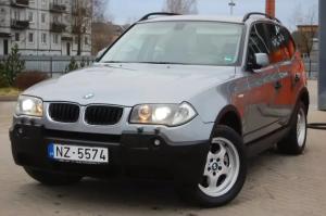 Grey BMW X3 2005 in Jekabpils, with an engine capacity of 2.00 L and mileage of 242 thousand km for 5800 €, photo  on AUTOMOTO.COM.LV