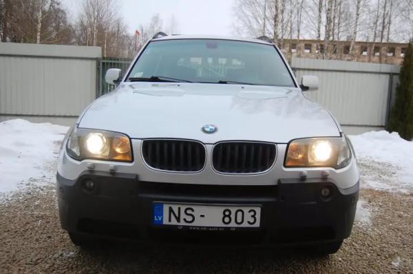 Grey BMW X3 2005 in Jekabpils, with an engine capacity of 2.00 L and mileage of 227 thousand km for 4999 €, photo 4 on AUTOMOTO.COM.LV