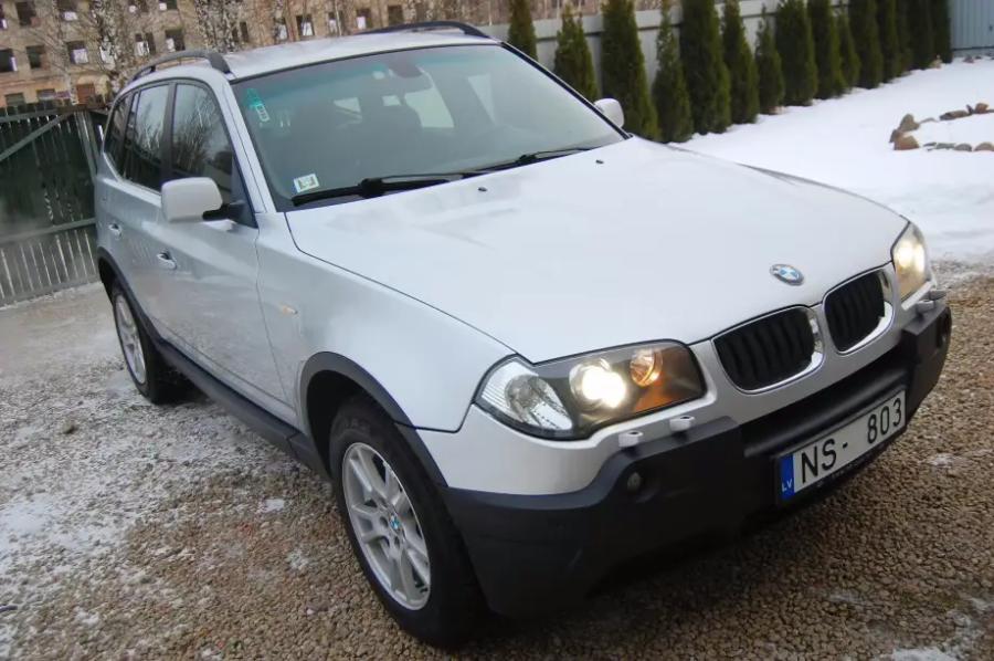 Pelēks BMW X3 2005 Jēkabpils, ar dzinēja tilpumu 2.00 L un nobraukumu 227 tūkst. km par 4999 €, foto 6 vietnē AUTOMOTO.COM.LV