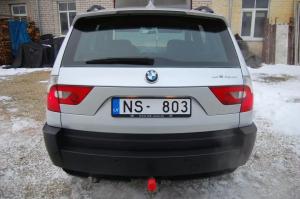 Pelēks BMW X3 2005 Jēkabpils, ar dzinēja tilpumu 2.00 L un nobraukumu 227 tūkst. km par 4999 €, foto 9 vietnē AUTOMOTO.COM.LV