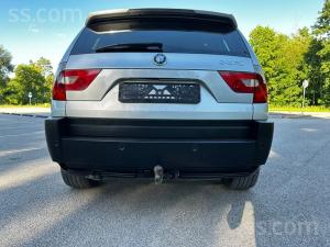 Grey BMW X3 2005 in Dobele, with an engine capacity of 2.00 L and mileage of 270 thousand km for 4590 €, photo 7 on AUTOMOTO.COM.LV