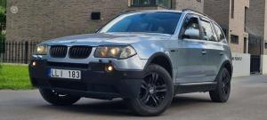 Grey BMW X3 2005 in Vilnius, with an engine capacity of 3.00 L and mileage of 387 thousand km for 3800 €, photo 3 on AUTOMOTO.COM.LV