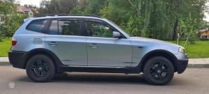 Grey BMW X3 2005 in Vilnius, with an engine capacity of 3.00 L and mileage of 387 thousand km for 3800 €, photo 7 on AUTOMOTO.COM.LV