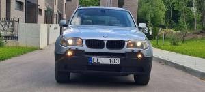Grey BMW X3 2005 in Vilnius, with an engine capacity of 3.00 L and mileage of 387 thousand km for 3800 €, photo 8 on AUTOMOTO.COM.LV