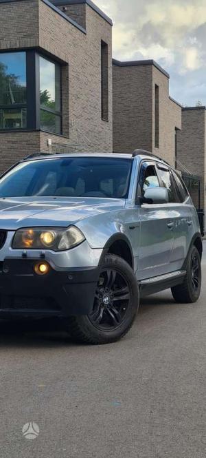 Grey BMW X3 2005 in Vilnius, with an engine capacity of 3.00 L and mileage of 387 thousand km for 3800 €, photo 11 on AUTOMOTO.COM.LV