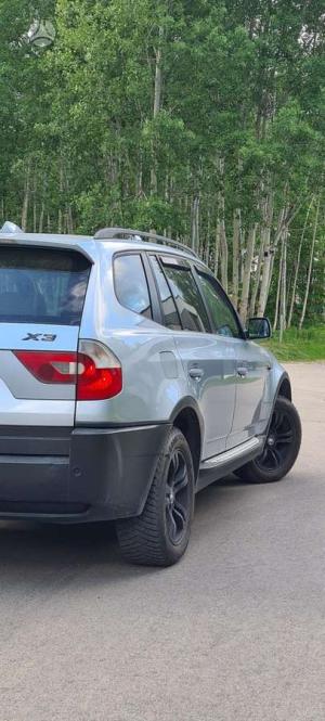 Grey BMW X3 2005 in Vilnius, with an engine capacity of 3.00 L and mileage of 387 thousand km for 3800 €, photo 12 on AUTOMOTO.COM.LV