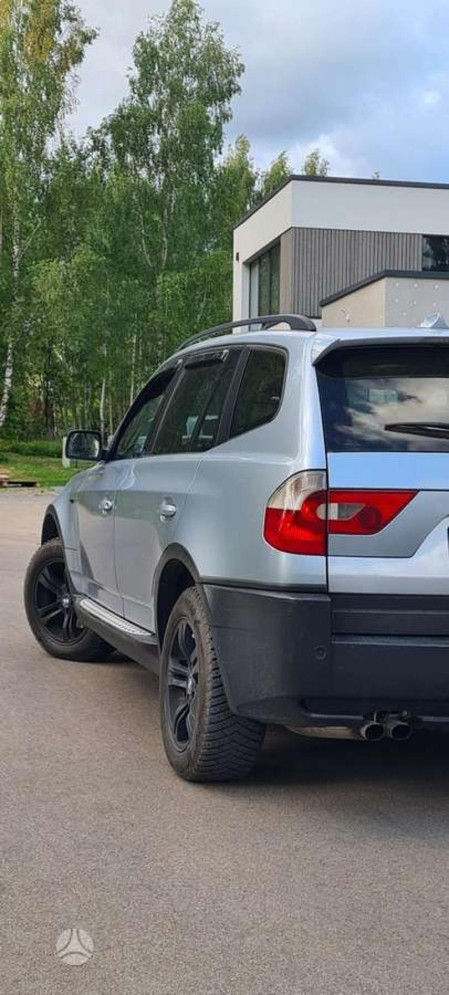 Grey BMW X3 2005 in Vilnius, with an engine capacity of 3.00 L and mileage of 387 thousand km for 3800 €, photo 13 on AUTOMOTO.COM.LV