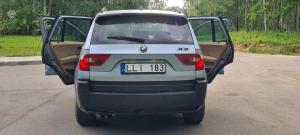 Grey BMW X3 2005 in Vilnius, with an engine capacity of 3.00 L and mileage of 387 thousand km for 3800 €, photo 19 on AUTOMOTO.COM.LV