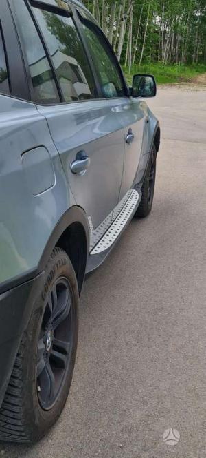 Grey BMW X3 2005 in Vilnius, with an engine capacity of 3.00 L and mileage of 387 thousand km for 3800 €, photo 28 on AUTOMOTO.COM.LV